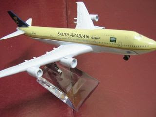 Model Kapal Terbang - Airplane Model Collections: Saudi Arabian Airlines